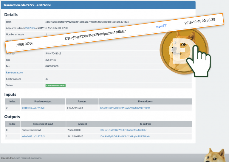 7.506 DOGE payment #1 – dogeclick.com – Payment Proof Club